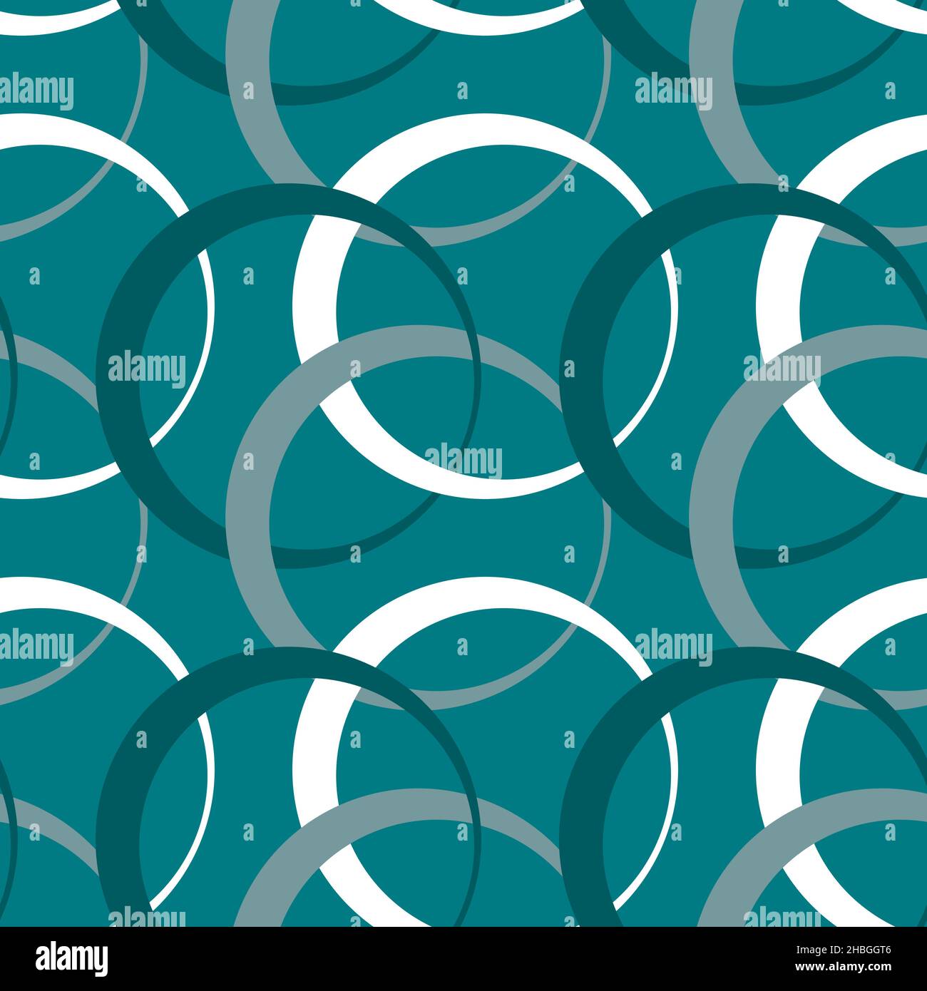 Illustration Seamless pattern on a square background - rings are ...