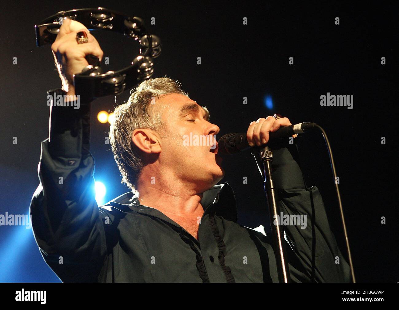 Morrissey performs on stage at the O2 Academy Brixton in south London ...