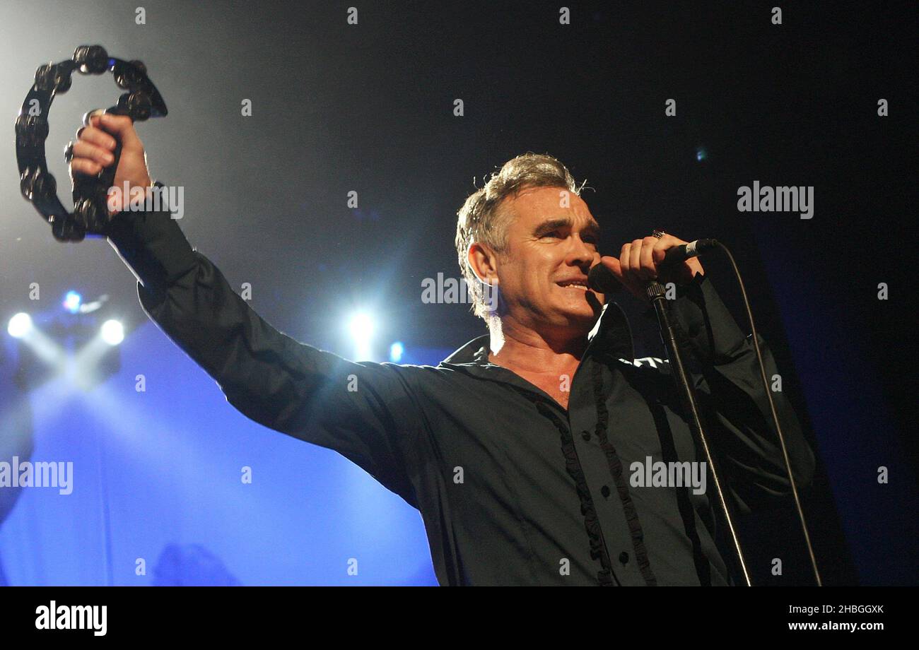 Morrissey In Concert London High Resolution Stock Photography and ...