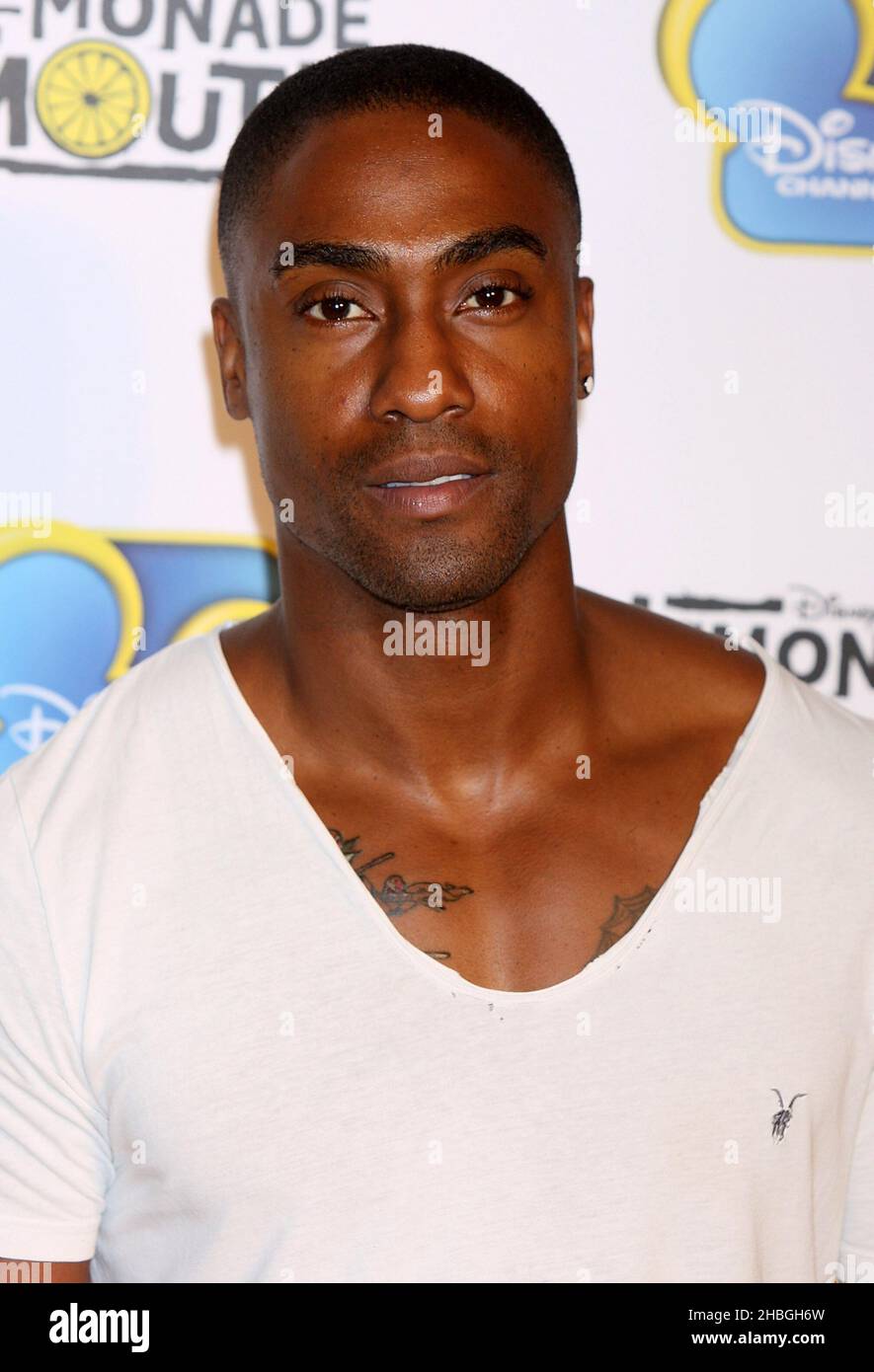 Simon Webbe arriving at the Lemonade Mouth Disney Channel Premiere at ...