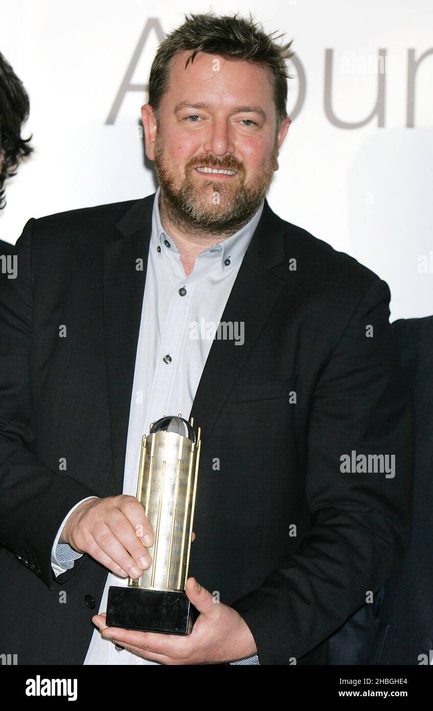Guy Garvey arriving for the 2011 Barclaycard Mercury Music Prize at the ...