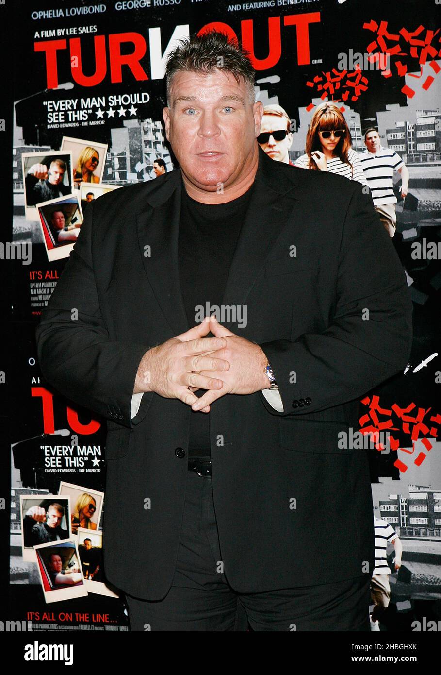 Joe Egan arrives at the Turnout UK Premiere at the Genesis Theatre in ...