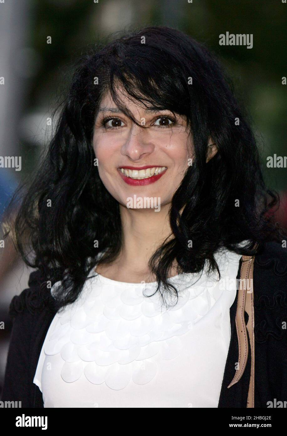 Shappi Khorsandi arriving at the Big Fat Gypsy Gangster UK Premiere at ...