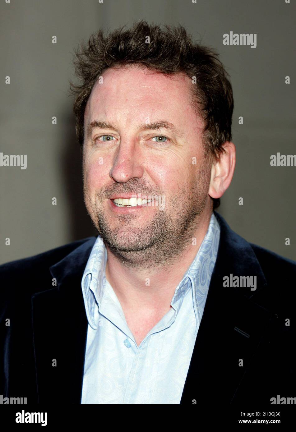 Lee Mack arriving at the Big Fat Gypsy Gangster UK Premiere at the ...