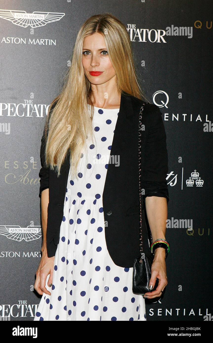 Laura Bailey arriving for the Quintessentially Awards at One Marylebone ...