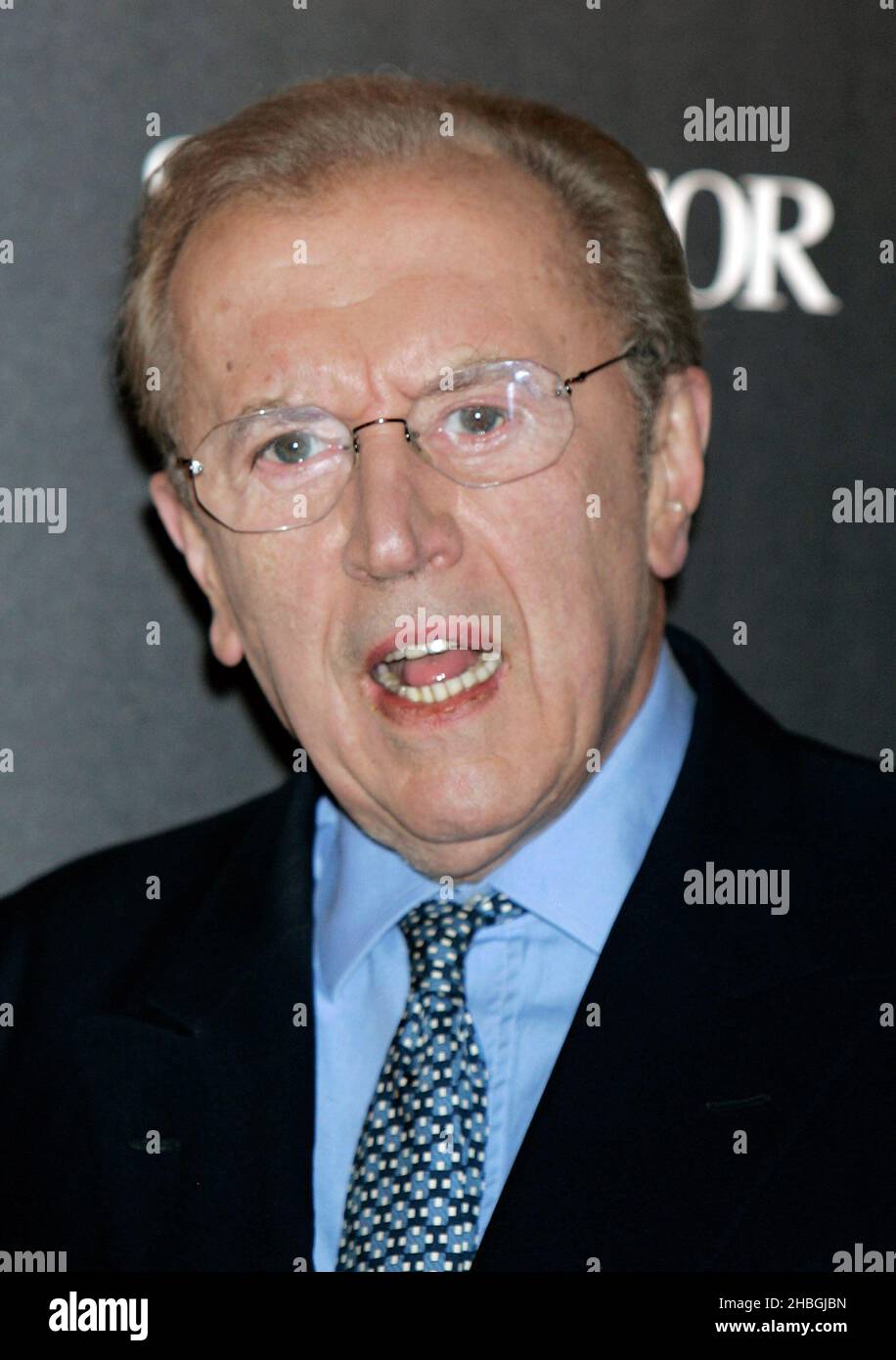 David Frost arriving for the Quintessentially Awards at One Marylebone ...