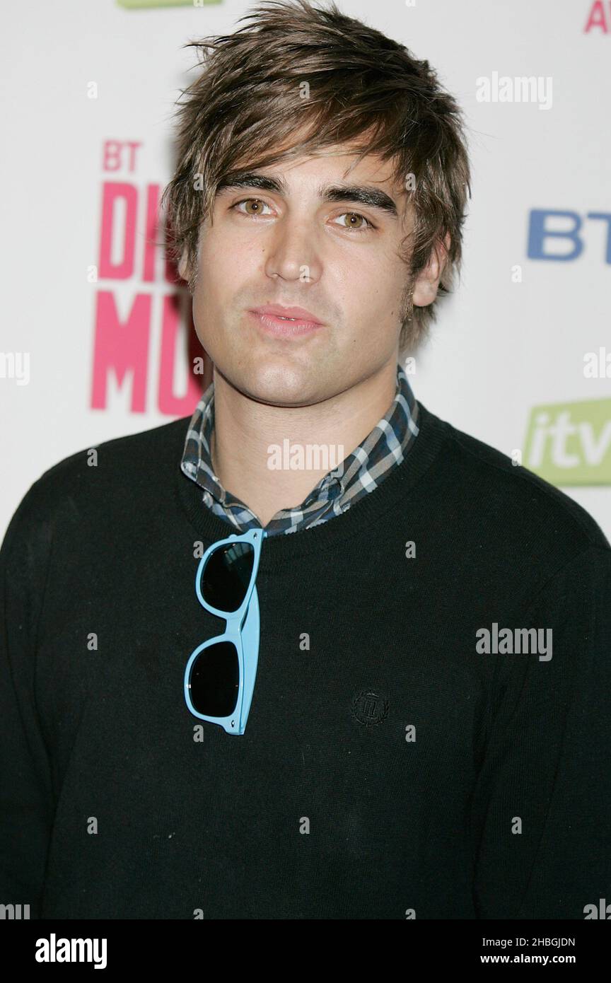 Charlie Simpson arrives at the BT Digital Awards,Roundhouse,London ...