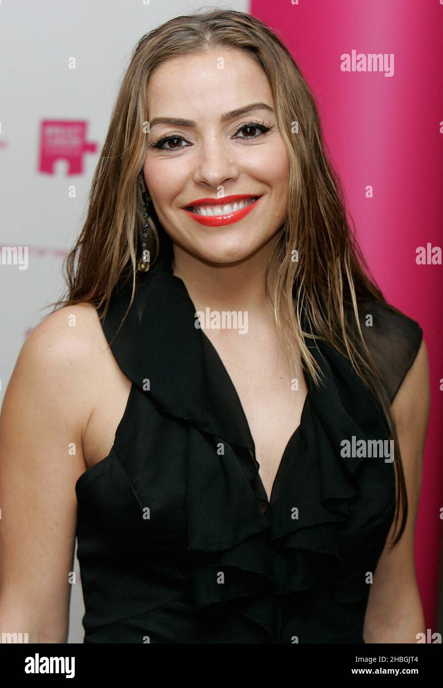 Elen Rivas attends the Pink Ribbon Ball at the Dorchester Hotel in ...