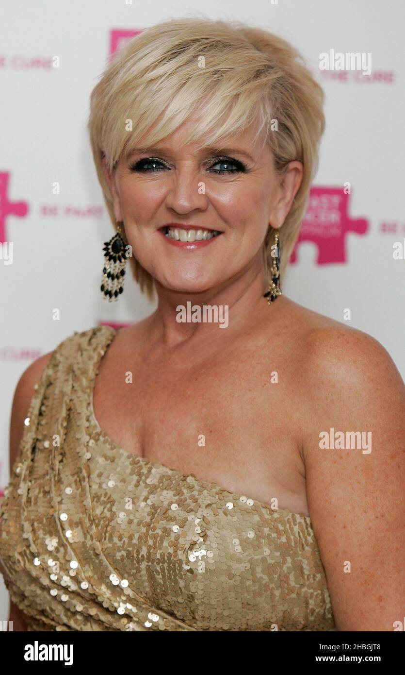 Bernie Nolan attends the Pink Ribbon Ball at the Dorchester Hotel in ...