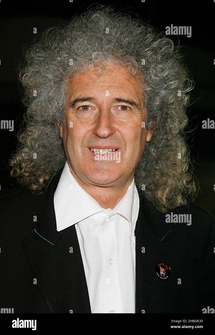 Brian May arrives at the Asian Awards at the Grosvenor House Hotel in ...