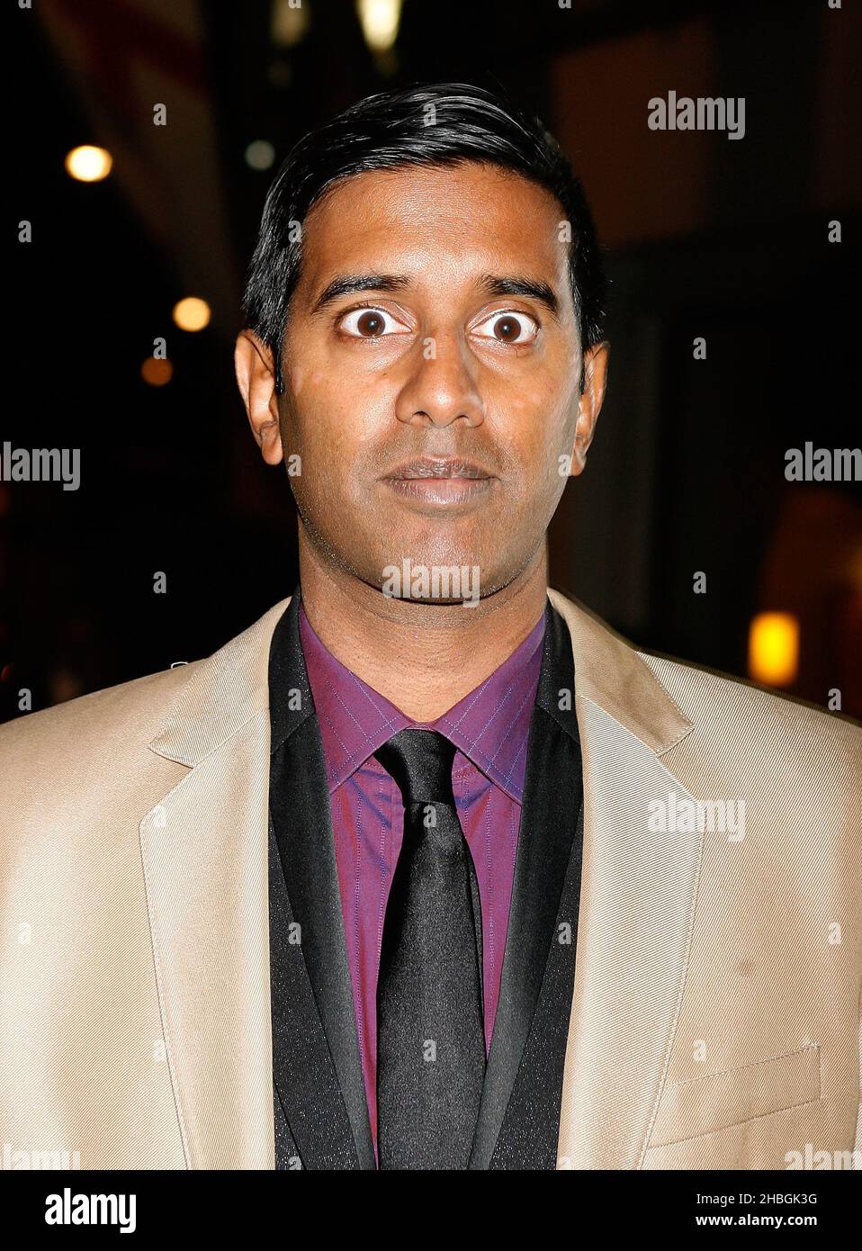 Radio One DJ Nihal arrives at the Asian Awards at the Grosvenor House ...