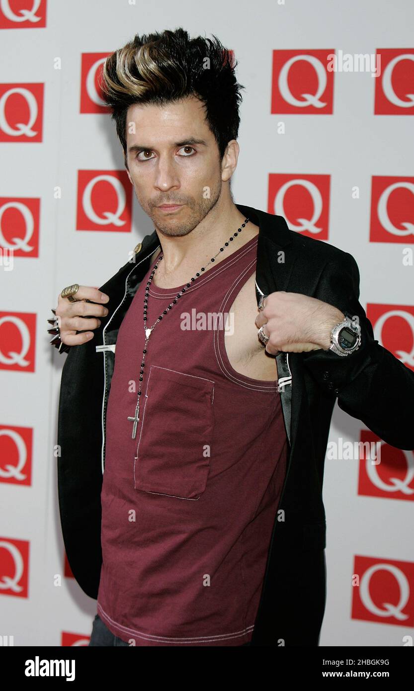 Russell Kane arriving at the Q Awards held at the Grosvenor House Hotel ...