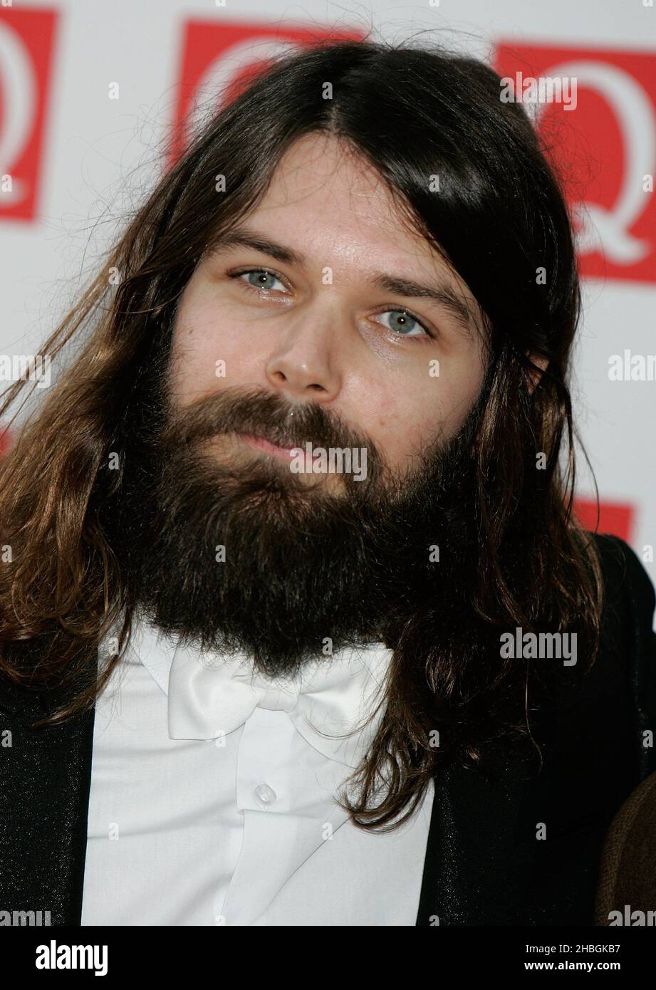 Simon Neil of Biffy Clyro arriving at the Q Awards held at the ...