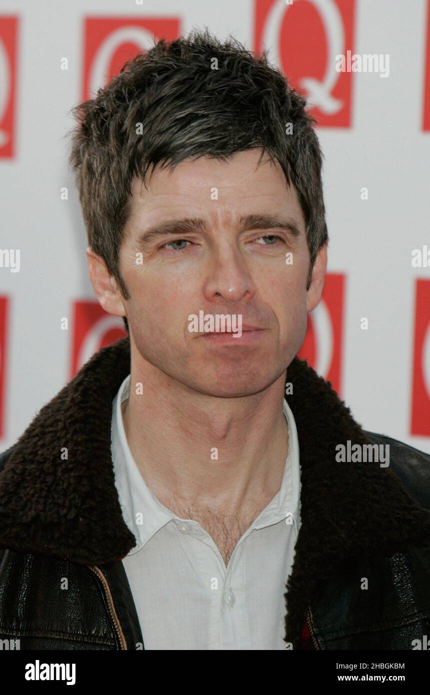 Noel Gallagher arriving at the Q Awards held at the Grosvenor House ...