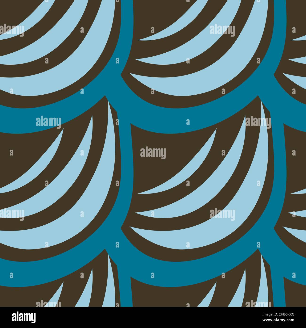 Illustration A seamless pattern on a square background - the scales of ...