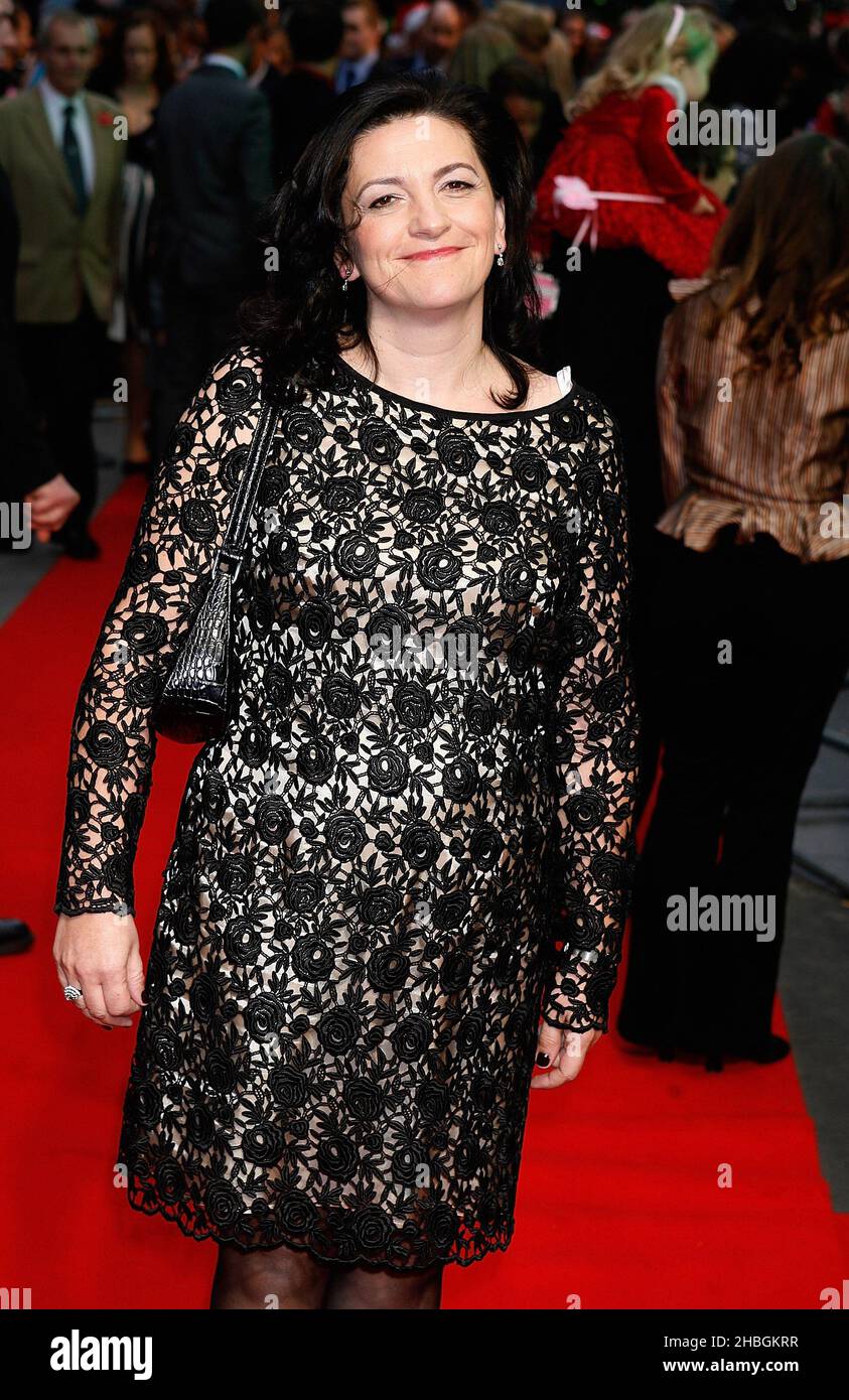 Sarah Smith arrives at the World Premiere of Arthur Christmas at The ...