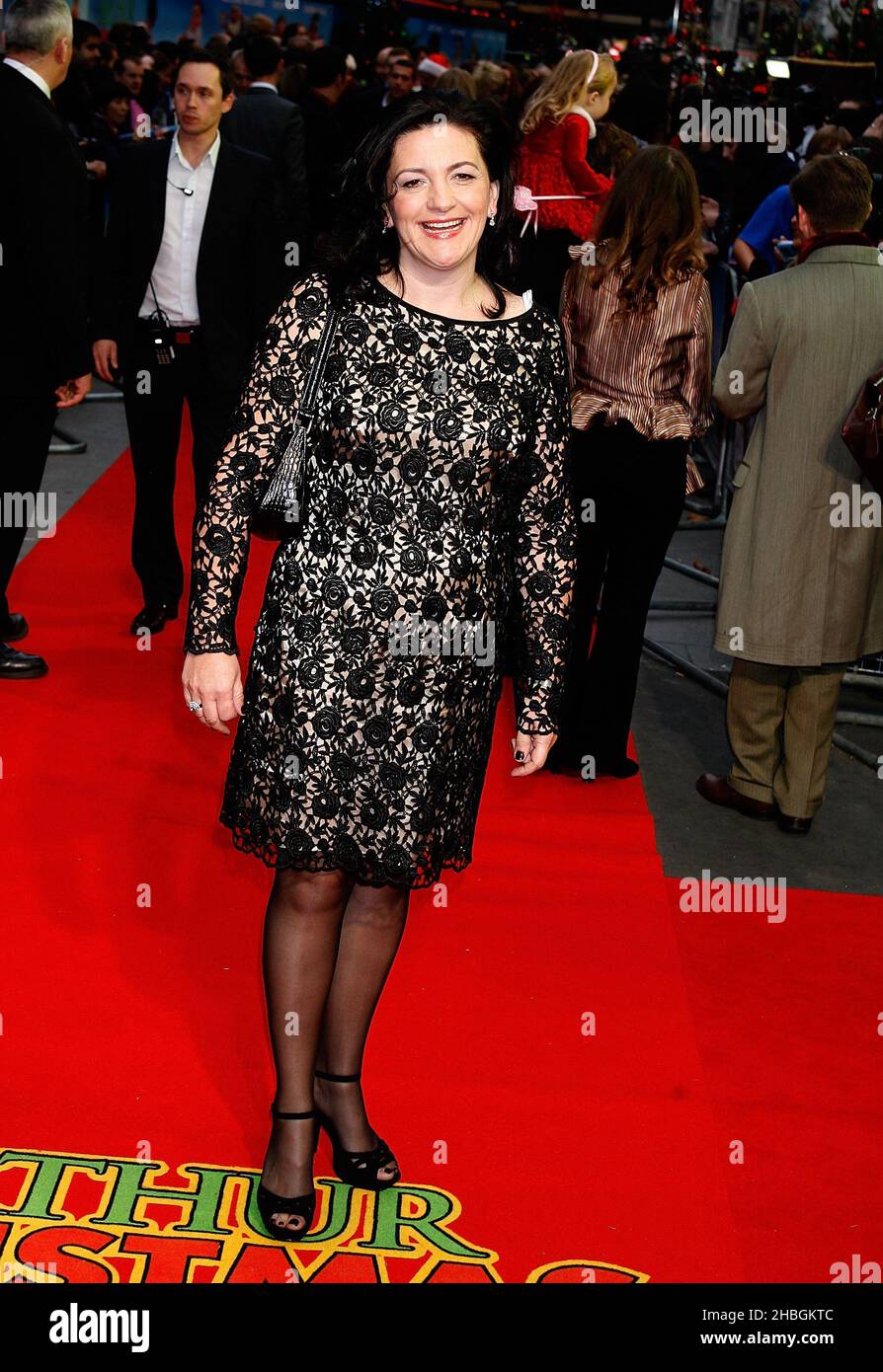 Sarah Smith,director arrives at the World Premiere of Arthur Christmas ...