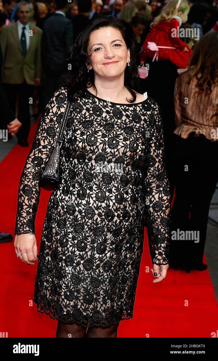 Sarah Smith, director arrives at the premiere of Arthur Christmas, at ...
