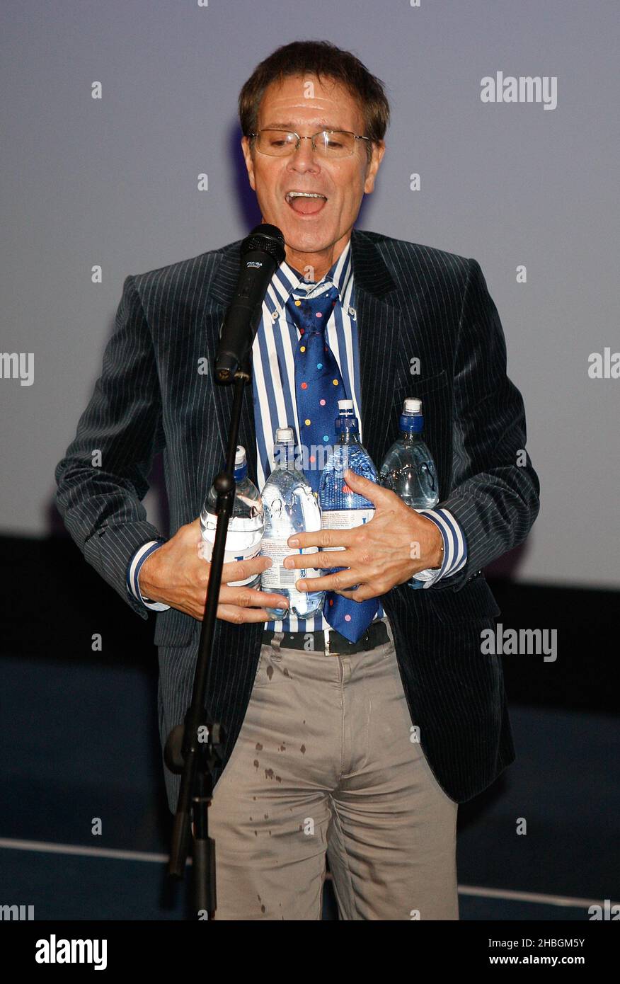 Cliff Richard launches his latest DVD at the Odeon West End in ...