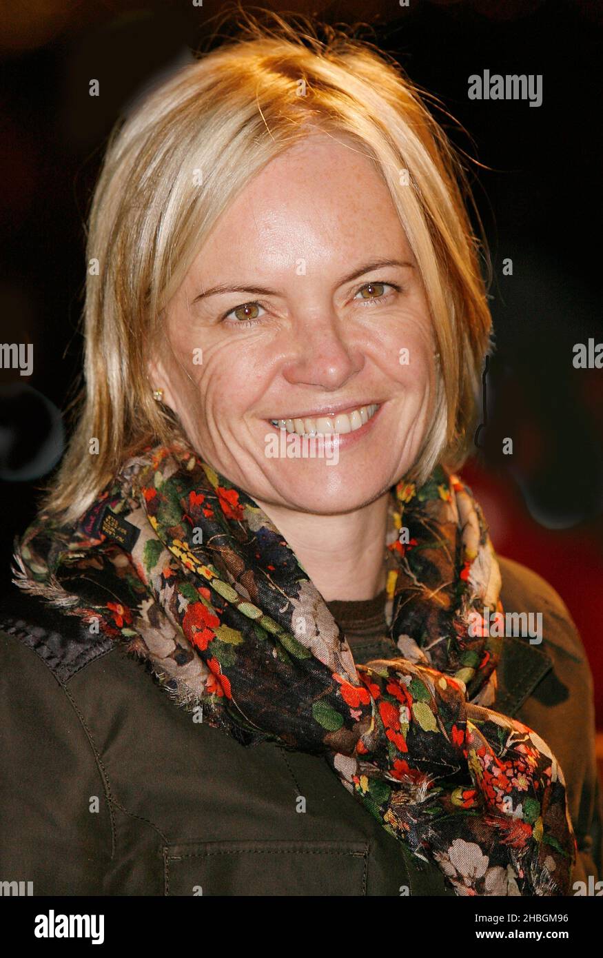 Mariella Frostrup arrives at the Winter Wonderland at Hyde Park, London ...