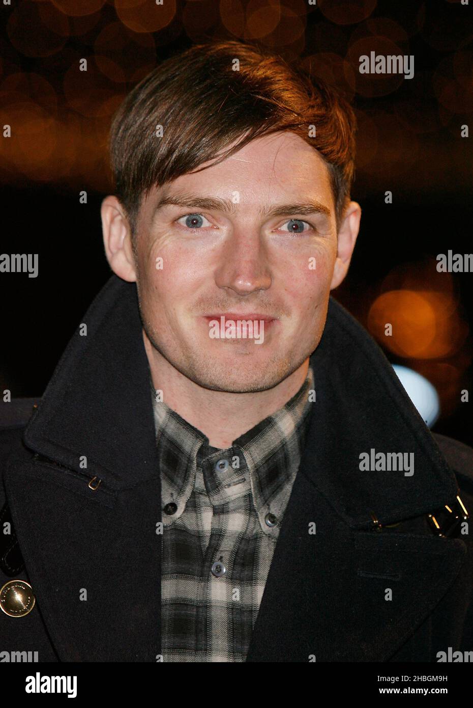 Dan Gillespie-Sells arrives at the Winter Wonderland at Hyde Park ...