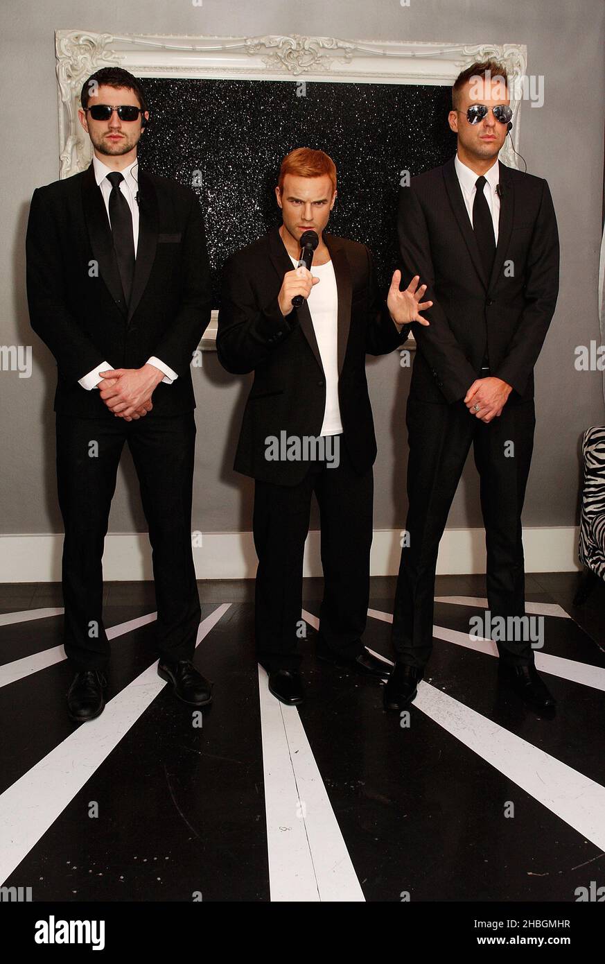 X Factor Judge And Take That Singer Gary Barlow Waxwork Unveiled At