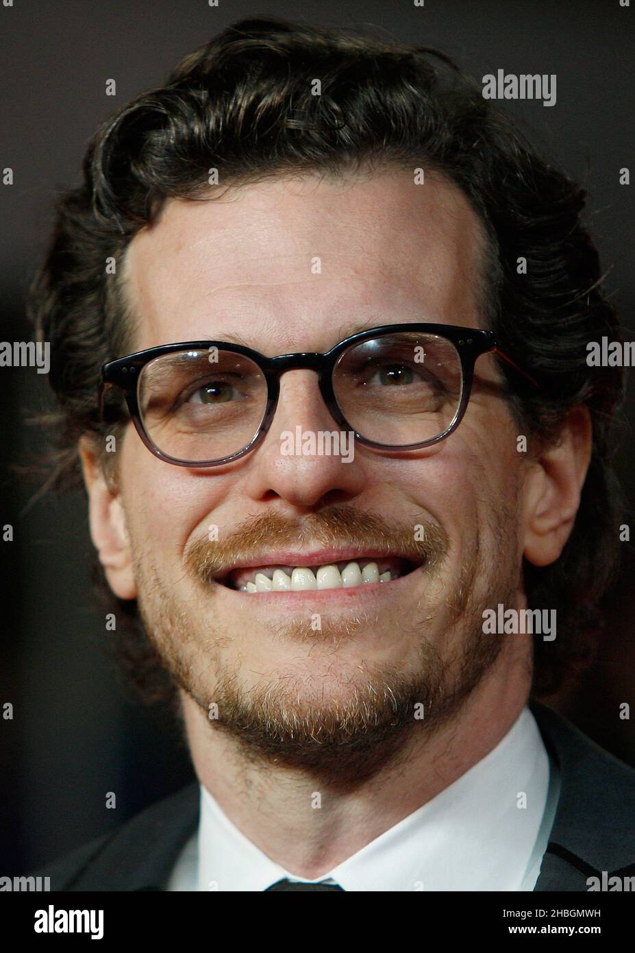 Brian Selznick attending The Royal Film Premiere of 'Hugo' at The Odeon ...