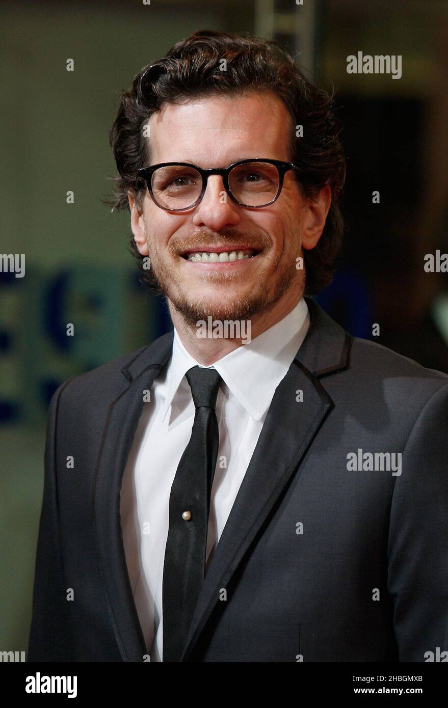 Brian Selznick attending The Royal Film Premiere of 'Hugo' at The Odeon ...