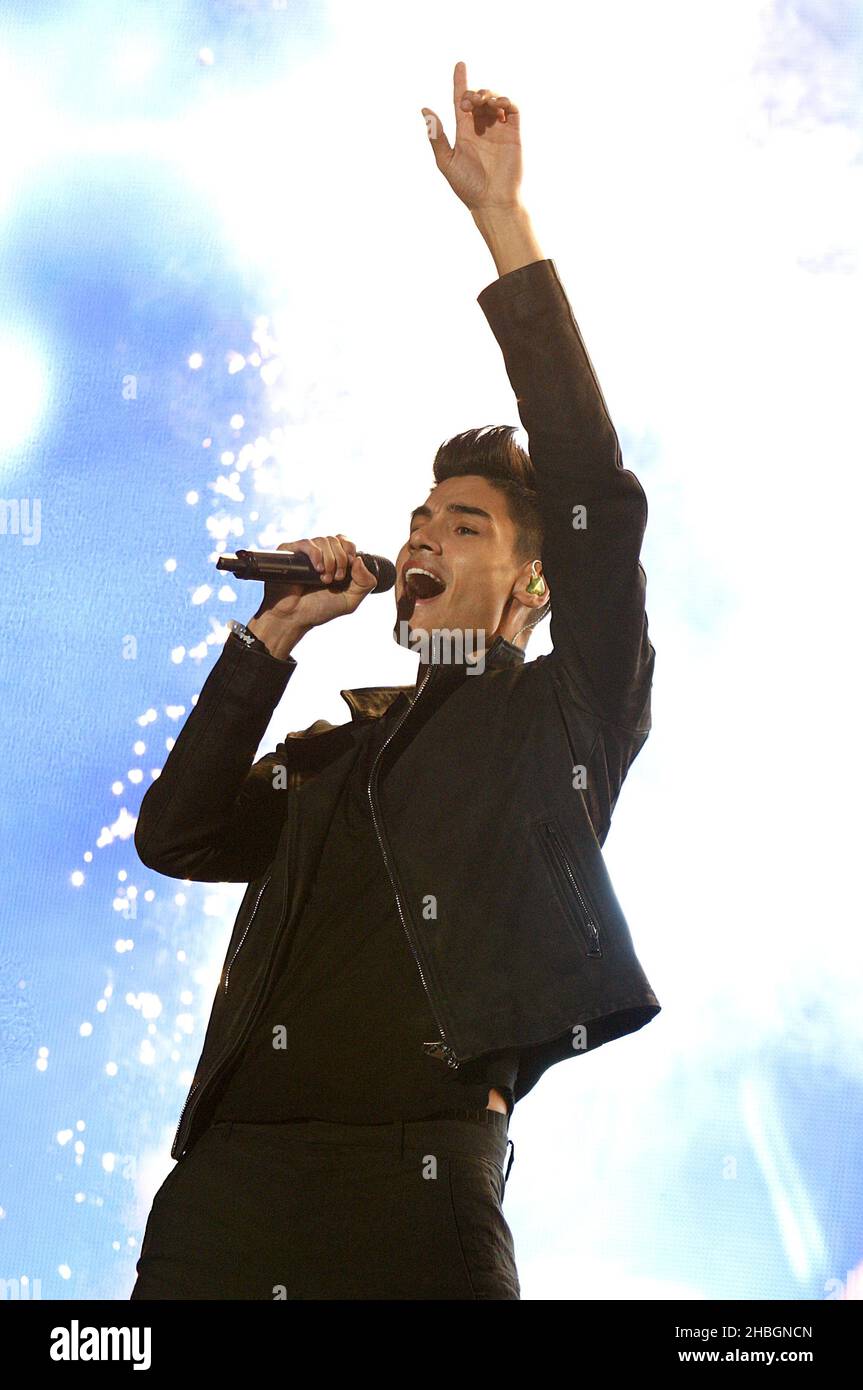 Siva Kaneswaran from The Wanted Stock Photo - Alamy