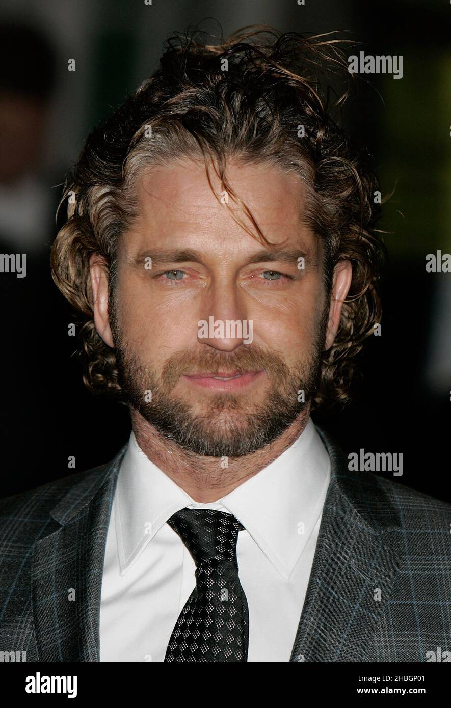 Gerard Butler arrives at the Coriolanus - UK film premiere,Press ...