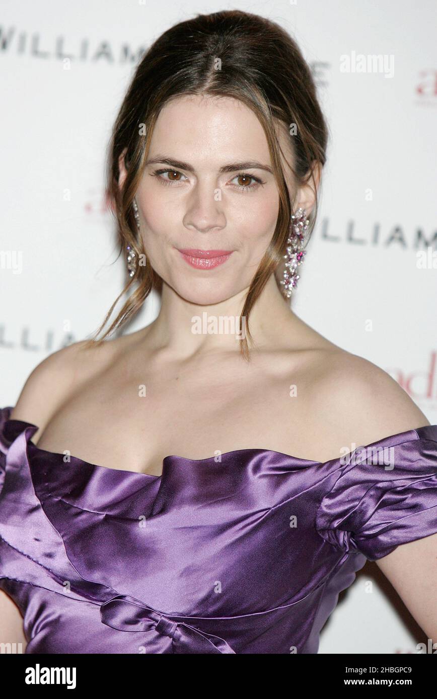 Hayley Atwell attends William Vintage and Gillian Anderson's private ...