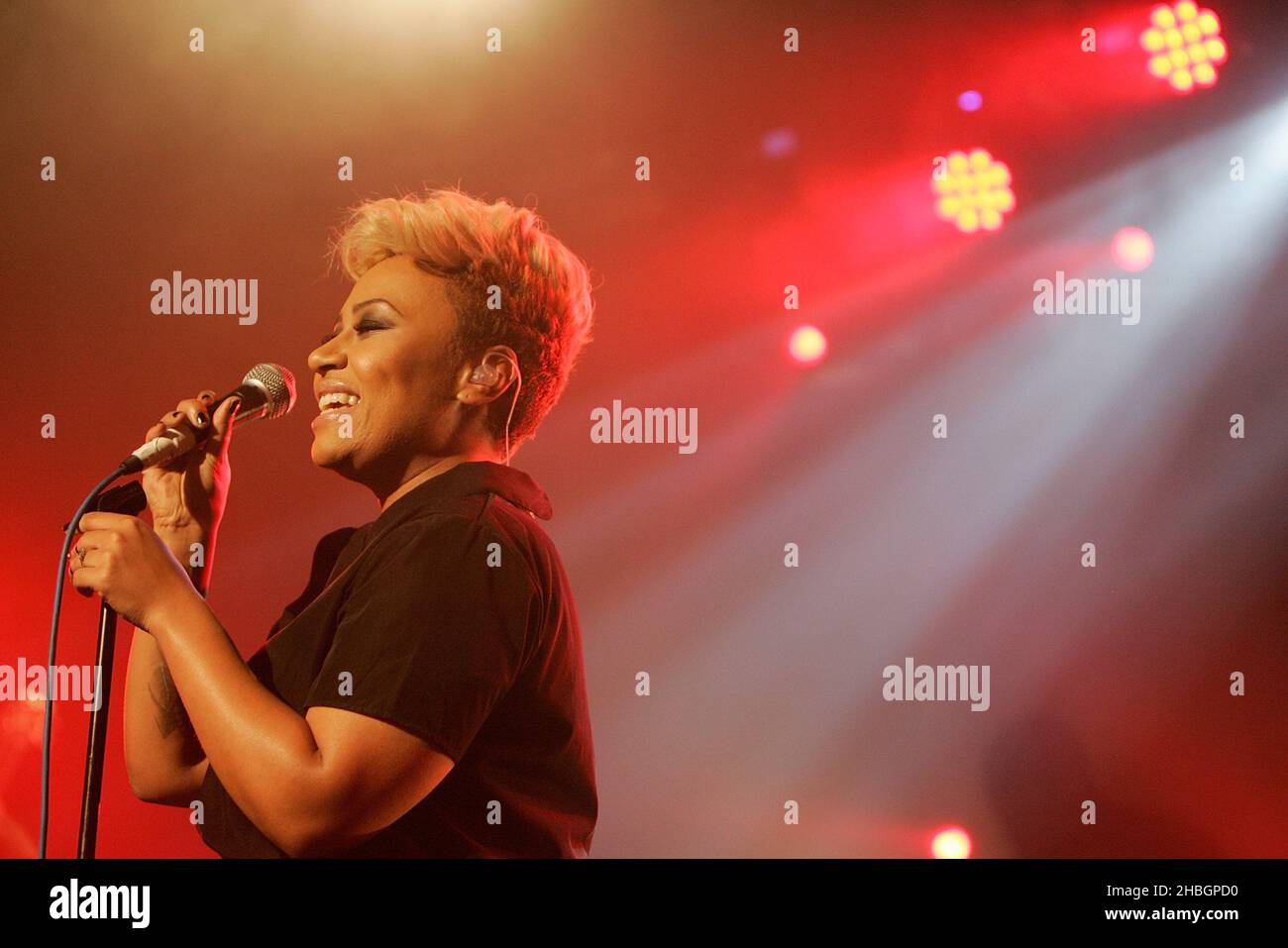 Emeli sande performs at g a y heaven hi-res stock photography and ...