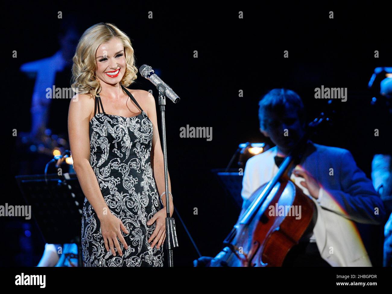 Katherine Jenkins performs at HMV Hammersmith Apollo, London Stock ... Katherine Jenkins performs at HMV Hammersmith Apollo, London Stock ...