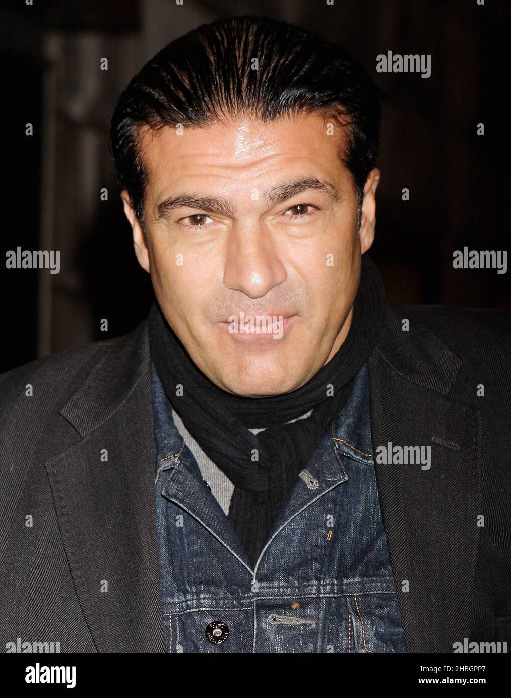 Tamer Hassan attending the world premiere of 'Deviation' at Odeon ...