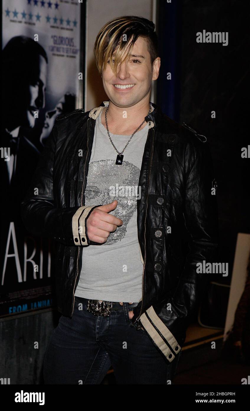 Andrew Stone attending the world premiere of 'Deviation' at Odeon ...