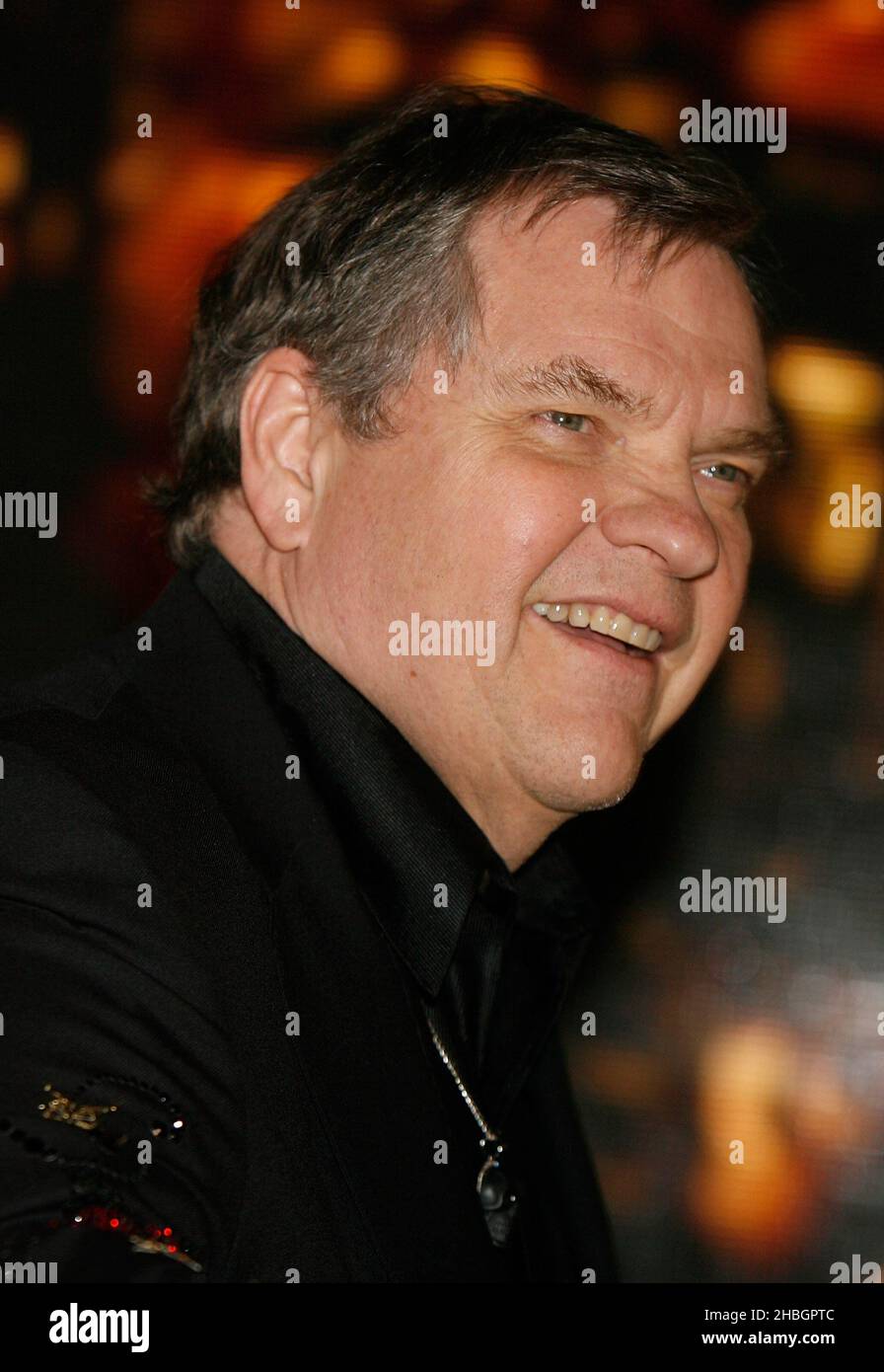 Meatloaf signs copies of his new album at HMV Oxford Street, London ...