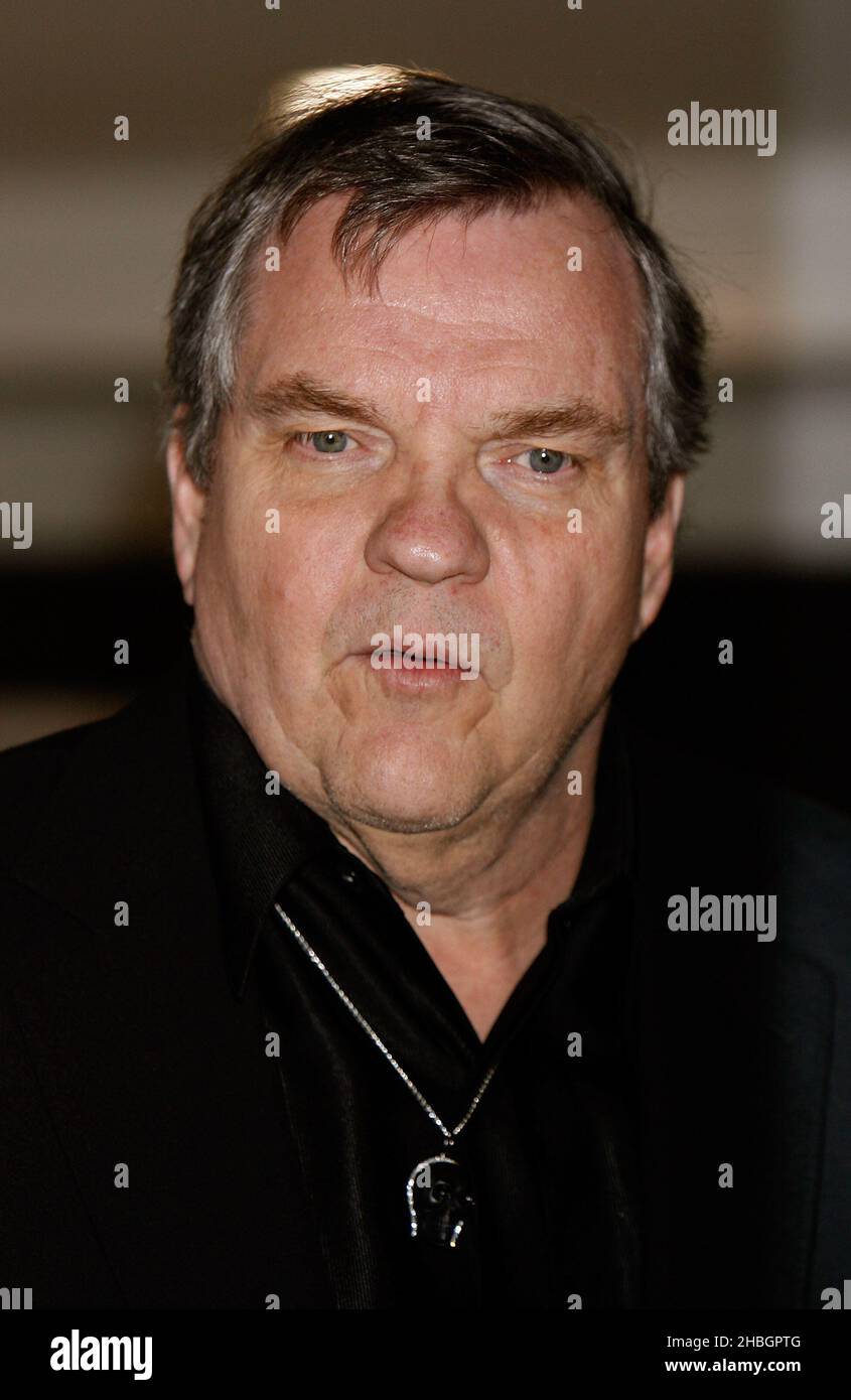 Meatloaf signs copies of his new album at HMV Oxford Street, London ...
