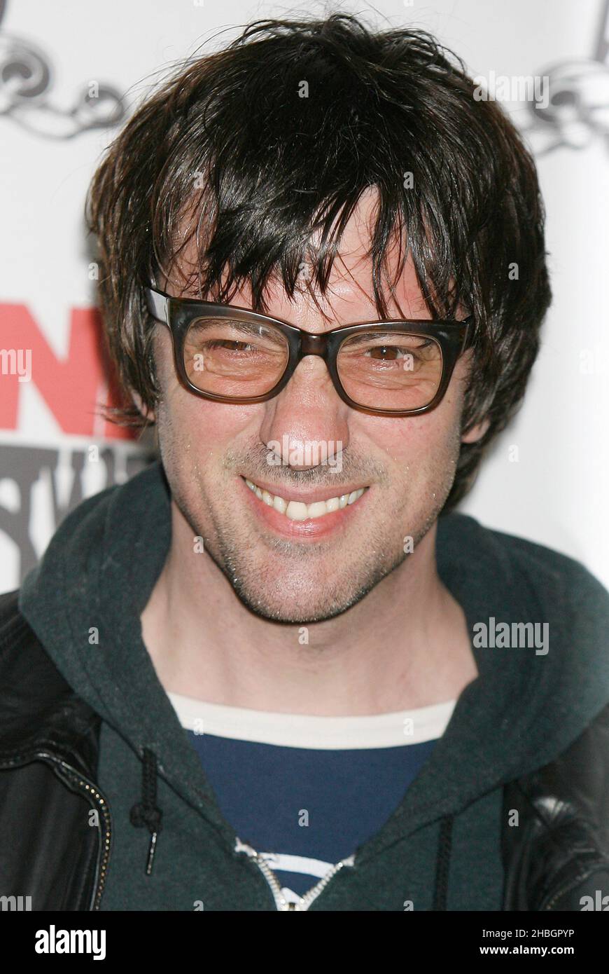 Graham Coxon arriving at the NME Awards at 02 Brixton Academy in London ...