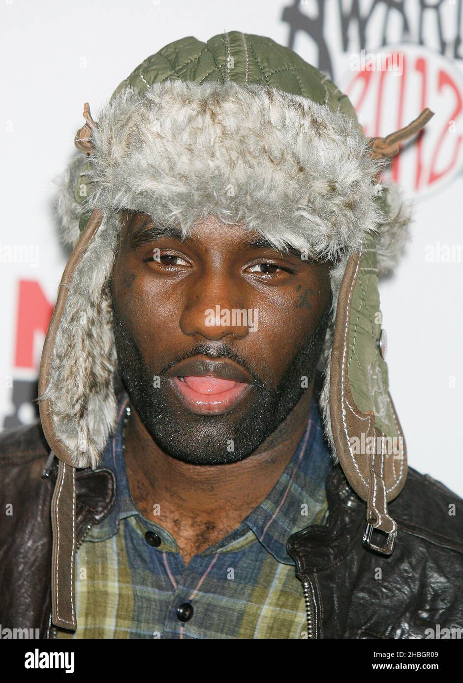 Wretch 32 arriving at the NME Awards at 02 Brixton Academy in London ...