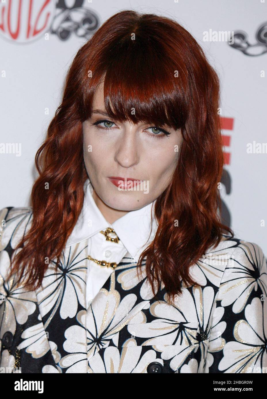 Florence Welch arriving at the NME Awards at 02 Brixton Academy in ...