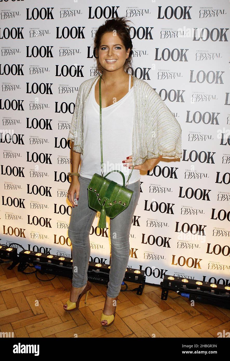 Binky Felstead of Made in Chelsea attending the Look Magazine 5th ...