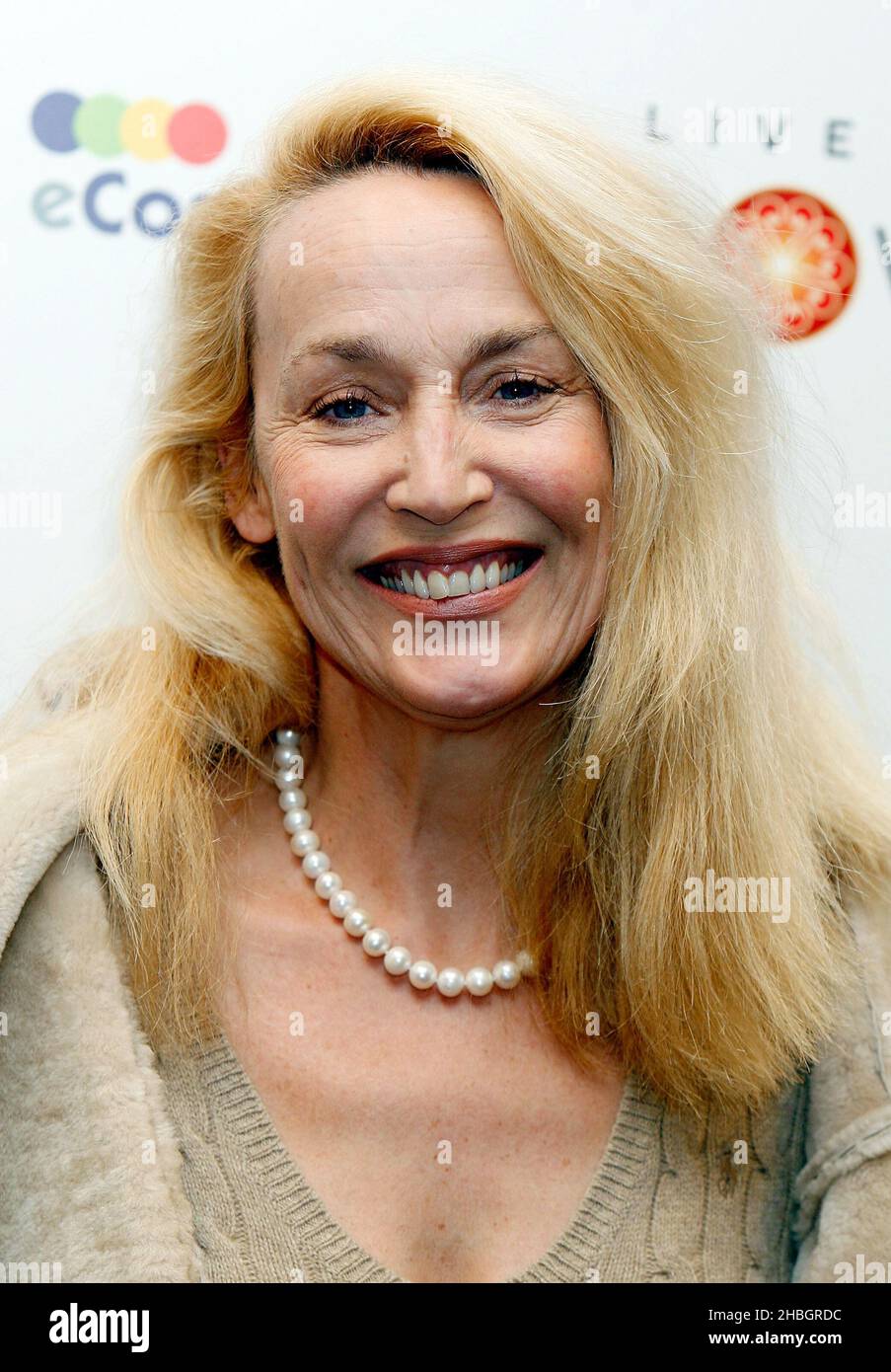 Jerry Hall attending Pad Yatra a Green Odyssey Premiere at BAFTA in ...