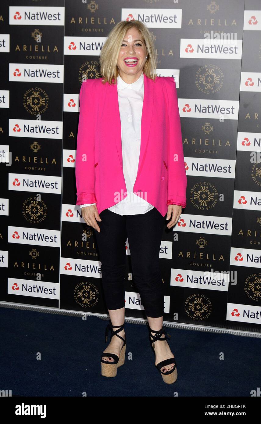 Brix Smith-Start attends the Ariella Couture Catwalk Show at 250 ...