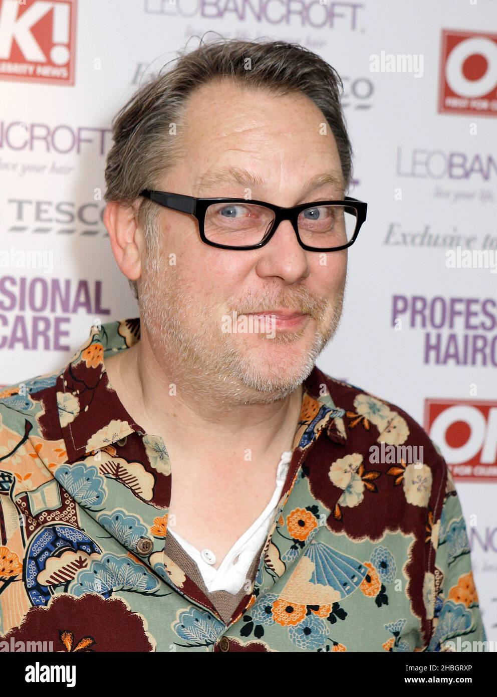 Vic Reeves attends the launch of Leo Bancroft's exclusive hair product ...