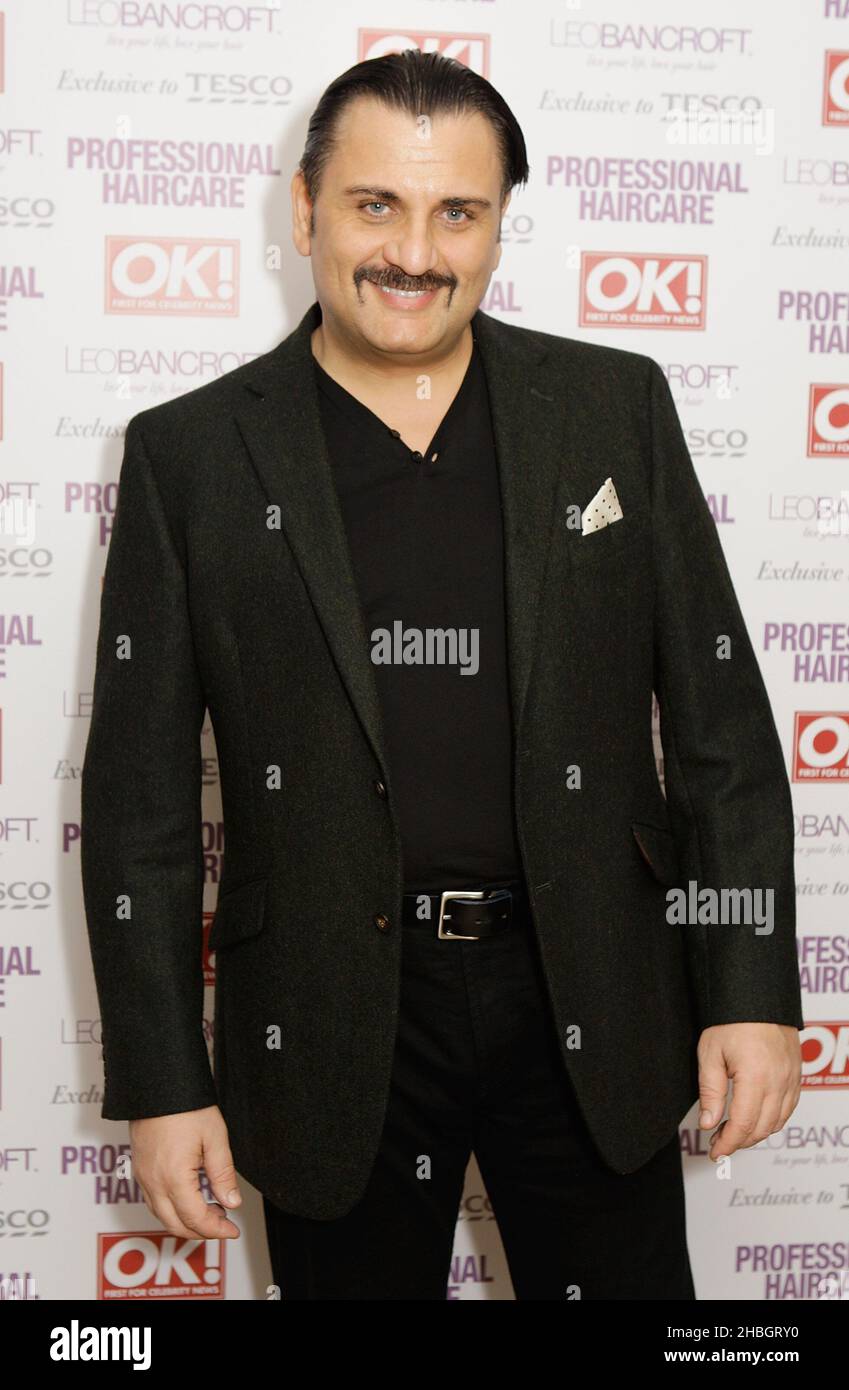 Mem Ferda attends the launch of Leo Bancroft's exclusive hair product ...