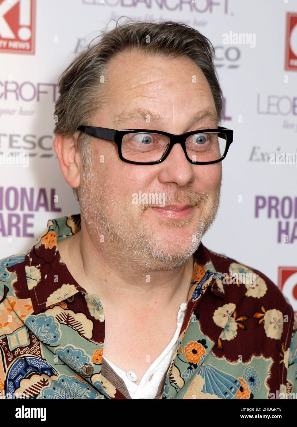 Vic Reeves attends the launch of Leo Bancroft's exclusive hair product ...