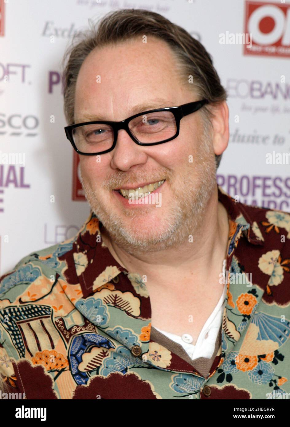 Vic Reeves attends the launch of Leo Bancroft's exclusive hair product ...