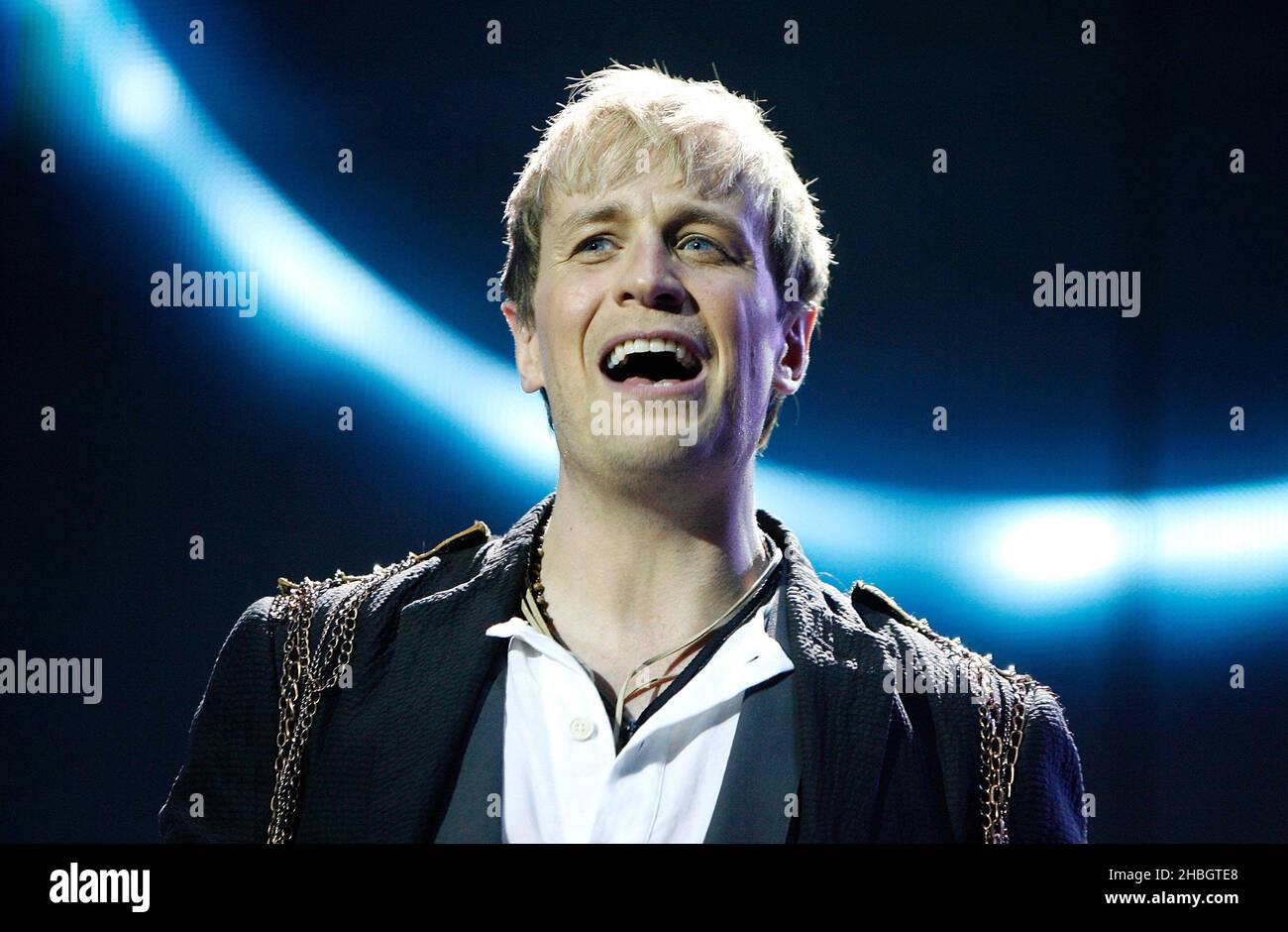 Kian Egan of Westlife performing live in concert during the band's ...