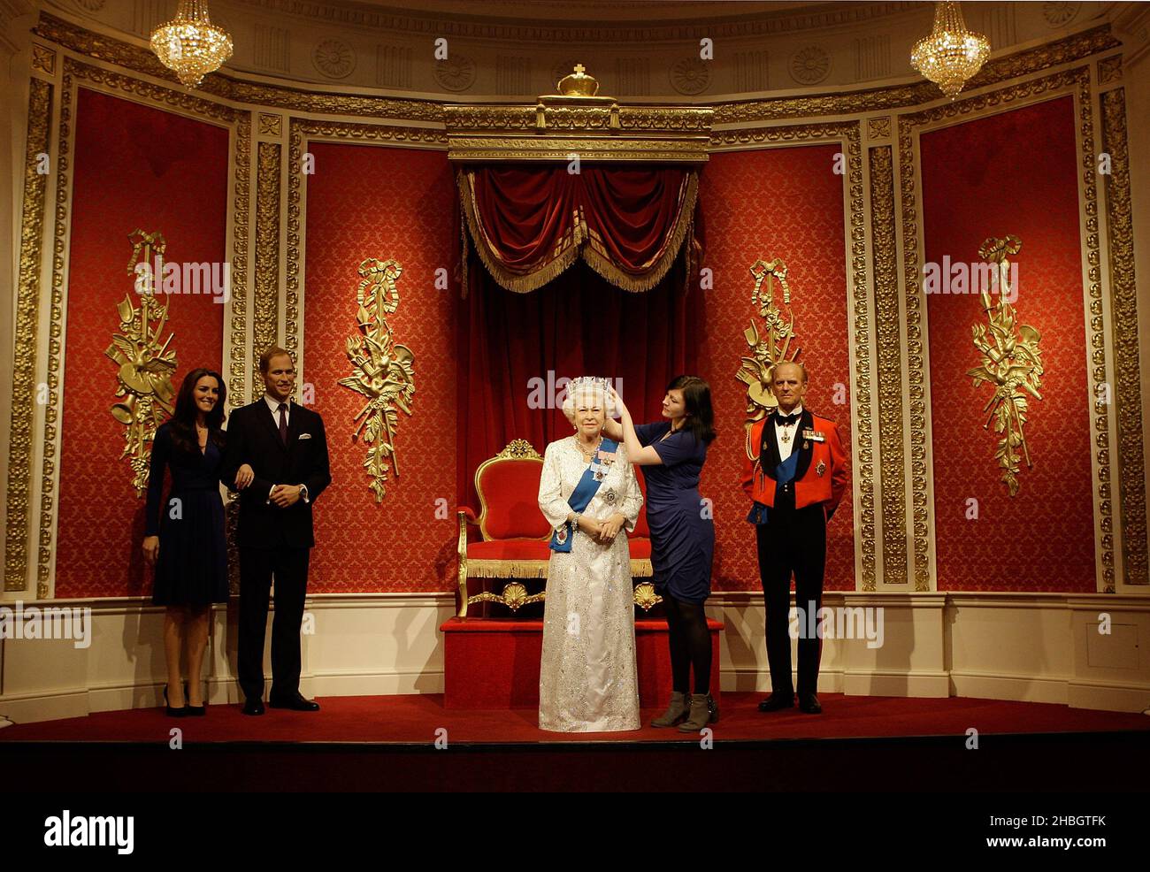 New Wax Figure Of Her Majesty The Queen Elizabeth Ii Unveiled At