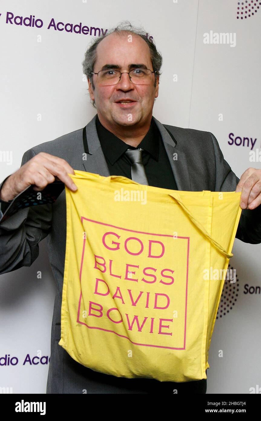 Danny Baker attending the Sony Radio Academy Awards, at the Grosvenor ...